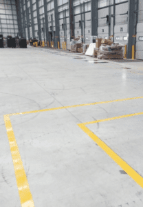 Internal Line Marking - Racking Safety Services
